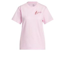 adidas Sportswear Performance Shirt 'Mind Body & Spirit(S)' female Pink size S