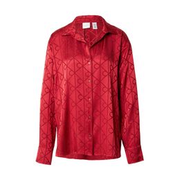 Calvin Klein Schlafshirt Damen Gr&ouml;&szlig;e XL rot Winterkleid