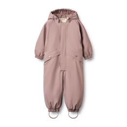Jumpsuit Wheat "Wheat Thermo Rain Suit Aiko", Mädchen, Gr. 74, dusty lavender, 100% Polyester (Recycelt), unifarben, normal, Overalls