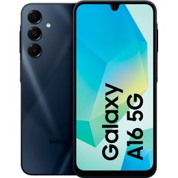 Samsung Smartphone "Galaxy A16 5G", blau (blau schwarz), 128 GB, Mobiltelefone