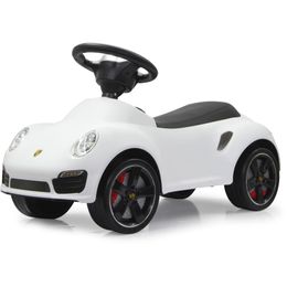 Rutscherauto Jamara "Porsche 911, weiß", weiß, Rutschautos, KinderB:29,4cm H:34,9cm T:65,8cm, mit Flüsterreifen; offiziell lizenziert, B:29,4cm H:34,9cm T:65,8cm