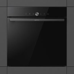 Gorenje Pyrolyse Backofen "GO66E PIZZA350C", Energieeffizienz: A+ (A+++-D), schwarz, B:59,5cm H:59,5cm T:56,4cm, Backöfen, PizzaPlus: In 3:30 Min. bei 350 C die perfekte Pizza zuhause backen