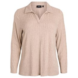 ZIZZI Sweater female Beige size XXL