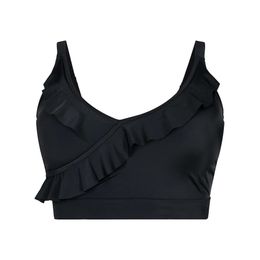 Swim by Zizzi Bikinitop 'SKATRIN' Damen Größe 120 schwarz