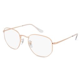Ray-Ban RX6448 Brille Unisex | Fassung: Vollrand, Quadratisch, Gold