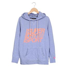 Superdry Kapuzenpullover Damen Größe M Second Hand hellblau
