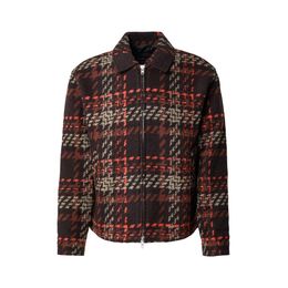 Abercrombie & Fitch Abercrombie & Fitch Jacke Herren Gr&ouml;&szlig;e XL schoko / dunkelbraun / greige / hellrot