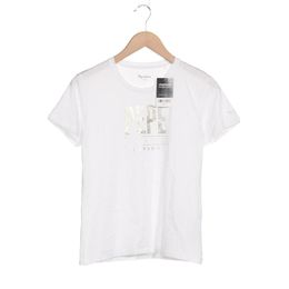 Pepe Jeans T-Shirt Damen Gr&ouml;&szlig;e XS Second Hand wei&szlig;