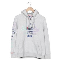 Superdry Kapuzenpullover Damen Größe XL Second Hand grau