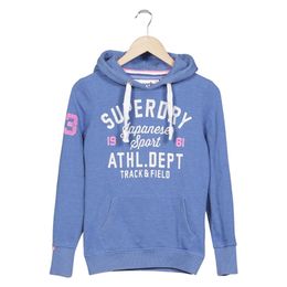 Superdry Kapuzenpullover Damen Größe XS Second Hand hellblau