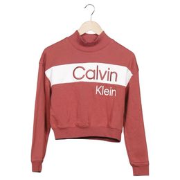 Calvin Klein Jeans Sweater Damen Gr&ouml;&szlig;e S Second Hand rot