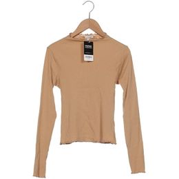 MONKI Langarmshirt Damen Gr&ouml;&szlig;e S Second Hand beige
