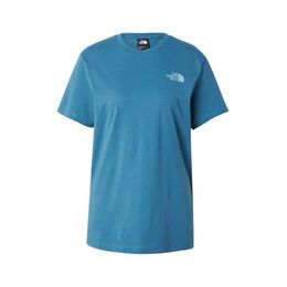 The North Face T-Shirt 'REDBOX' Damen Größe L blau / hellblau / weiß