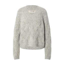 MOS MOSH Pullover 'MMUnnur Hale' Damen Gr&ouml;&szlig;e XL hellgelb / graumeliert