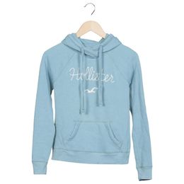 Hollister Kapuzenpullover Damen Gr&ouml;&szlig;e XS Second Hand hellblau