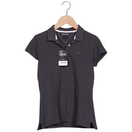Tommy Hilfiger Poloshirt Damen Gr&ouml;&szlig;e XS Second Hand grau