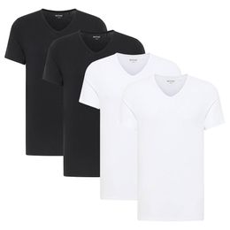 Mustang T-Shirt Herren Gr&ouml;&szlig;e XXXL schwarz / wei&szlig;