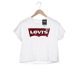 Levi's LEVI'S T-Shirt Damen Gr&ouml;&szlig;e XS Second Hand wei&szlig;