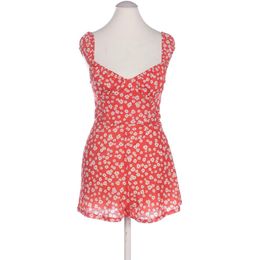 Bershka Overall oder Jumpsuit Damen Gr&ouml;&szlig;e XS Second Hand rot