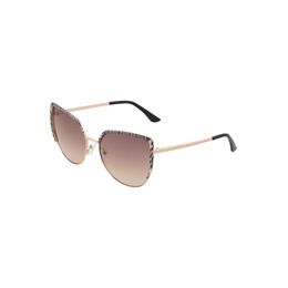 Guess Sonnenbrille Herren Gr&ouml;&szlig;e 59 hellbeige / braun / rosegold / schwarz