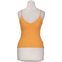 Tommy Jeans Top Damen Gr&ouml;&szlig;e XS Second Hand orange