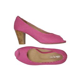 Ulla Popken Pumps Damen Gr&ouml;&szlig;e 39 Second Hand pink