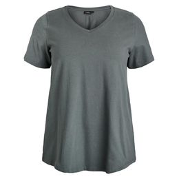 ZIZZI T-Shirt Damen Gr&ouml;&szlig;e 11XL/12XL dunkelgrau