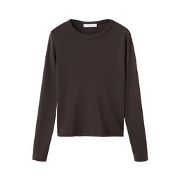 Mango Shirt 'ENI' Damen Gr&ouml;&szlig;e XL schoko