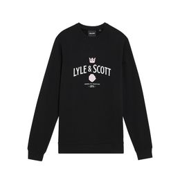 Lyle & Scott Lyle & Scott Sweatshirt Herren Gr&ouml;&szlig;e XL pastellpink / schwarz / naturwei&szlig;
