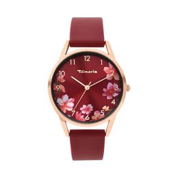 Tamaris Analog Watch female Red size One Size