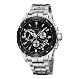 Jaguar Analog Watch male Silver size One Size