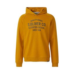 s.Oliver Sweatshirt Herren Gr&ouml;&szlig;e M dunkelgelb / dunkelgrau