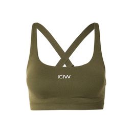 ICANIWILL Sport-BH Damen Gr&ouml;&szlig;e XS oliv