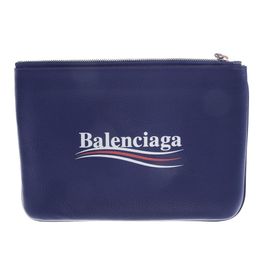 Balenciaga Clutch Damen Gr&ouml;&szlig;e One Size Second Hand navy