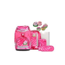 Ergobag Backpack 'Pack Schulrucksack Set' boy Pink size One Size