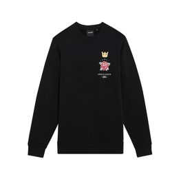 Lyle & Scott Lyle & Scott Sweatshirt 'Rose and Crown' male Black size S