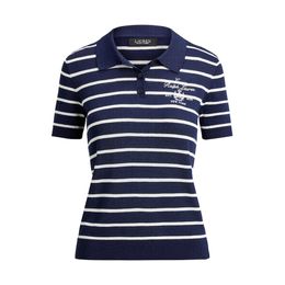 Lauren Ralph Lauren Petite Pullover 'NATRISSA' Damen Gr&ouml;&szlig;e S/M navy / wei&szlig;