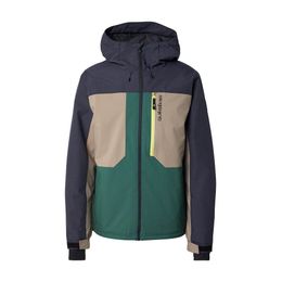 Quiksilver Sportjacke 'DAWSON' Herren Gr&ouml;&szlig;e L beige / marine / dunkelgr&uuml;n