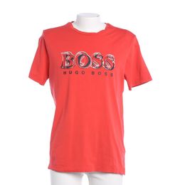 BOSS T-Shirt Herren Gr&ouml;&szlig;e L Second Hand rot