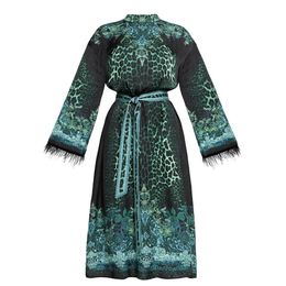 Jioro Oversized Dress 'LEO' female Green size L/XL