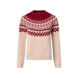 Marie Lund Pullover Damen Gr&ouml;&szlig;e XL puder / blutrot