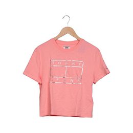 Tommy Jeans T-Shirt Damen Gr&ouml;&szlig;e S Second Hand pink
