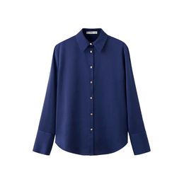 Mango Blouse 'IDEALE' female Blue size M