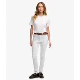 Superdry Damen High Rise Skinny Jeans White - Gr&ouml;&szlig;e: 32/30 212363200028104C082