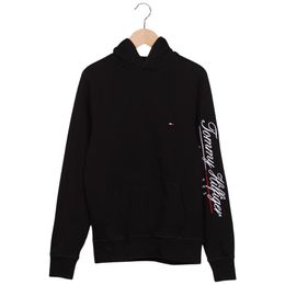 Tommy Hilfiger Kapuzenpullover Damen Gr&ouml;&szlig;e XS Second Hand schwarz