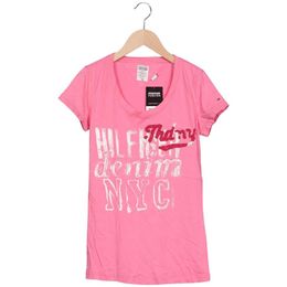 Tommy Jeans T-Shirt Damen Gr&ouml;&szlig;e L Second Hand pink