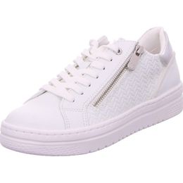 Marco Tozzi Sneaker Damen Größe 38 silber / weiß