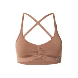 NEBBIA Sport-BH Damen Größe L braun
