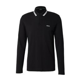 BOSS Poloshirt 'Plisy' Herren Gr&ouml;&szlig;e 4XL schwarz / wei&szlig;