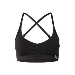 NEBBIA Sports Bra female Black size L
